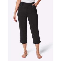 feel good Damen 7/8-Hose, schwarz, Gr&ouml;&szlig;e 44/46