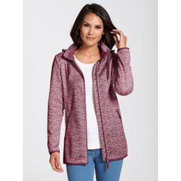 Kapuzenfleecejacke