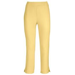 Adelina by Scheiter Damen 7/8-Hose in Bengalin-Qualit&auml;t, zitrone, Gr&ouml;&szlig;e 48