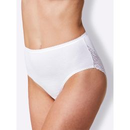 wäschepur wäschepur Damen Taillenslip, weiß, Größe 40