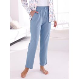 w&auml;schepur w&auml;schepur Damen Schlafanzughose mit Tunnelzug, bleu, Gr&ouml;&szlig;e 36/38