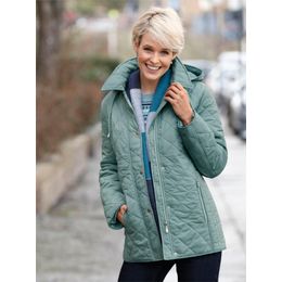 WITT Damen Winterjacke mit Schlingenknopf-Verschluss, jade, Gr&ouml;&szlig;e 25