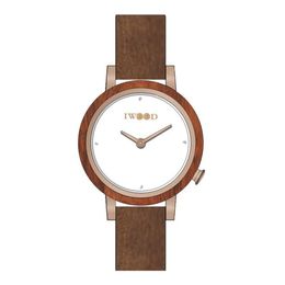 Iwood Luxusuhr Echtholz Damenuhr IW18443002