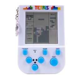 Fizz creations Schlüsselanhänger Tetris Retro Arcade Spiel Schlüsselanhänger mit Sound