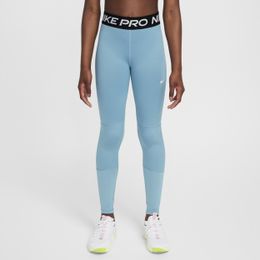 Nike Pro Dri-FIT Leggings für ältere Kinder (Mädchen) - Blau