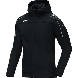 Jako Sweatshirt Kapuzenjacke Classico SCHWARZ, 164