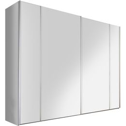 Schwebetürenschrank STAUD "Sonett 100, Made in Germany" Schränke Gr. B/H/T: 270 cm x 222 cm x 68 cm, Premium, 2 St., weiß mit vier verschiedenen Ausstattungsvarianten