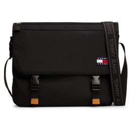 Laptoptasche Tommy Jeans Gr. B/H/T: 39 cm x 31 cm x 11,5 cm, schwarz (black) Damen Taschen Koffer