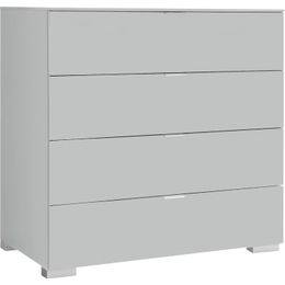 Schubkastenkommode STAUD "Includo, Made in Germany" Sideboards Gr. B/H/T: 80 cm x 77 cm x 40 cm, 4 St., blau (saphir)