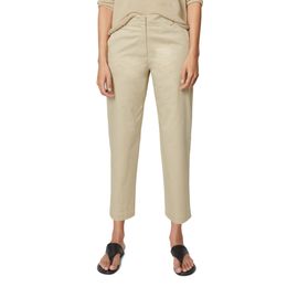 Marc O'Polo Chinohose MARC O'POLO "aus Organic Cotton Stretch" Gr. 38, Normalgrößen, beige Damen Hosen