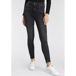 Levi's Skinny-fit-Jeans LEVI'S "720 High Rise" Gr. 25, Länge 32, schwarz (black) Damen Jeans