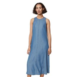 Marc O'Polo Sommerkleid MARC O'POLO "aus Tencel™ Lyocell" Gr. 32, Normalgrößen, blau Damen Kleider