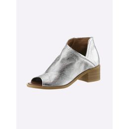 Andrea Conti Damen Sandalette, silberfarben, Gr&ouml;&szlig;e 39