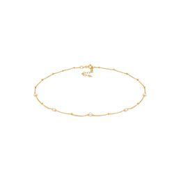 Elli Kette Damen Gr&ouml;&szlig;e 32 gold / perlwei&szlig;