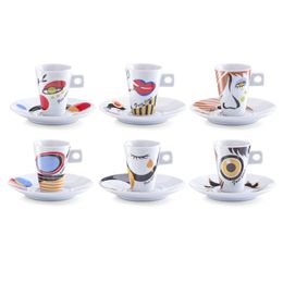 zeller Espresso-Set 12-tlg. Faces