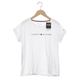 Tommy Hilfiger Damen T-Shirt, weiß, Gr. 36