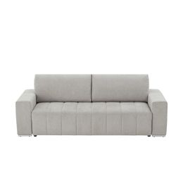 Höffner Big Sofa mit Schlaffunktion Zoom ¦ grau ¦ Maße (cm): B: 81 H: 81 T: 1