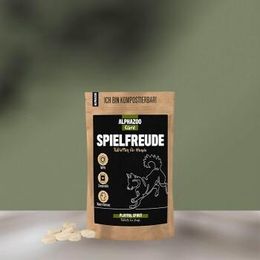 ALPHAZOO Spielfreude Tabletten für Hunde und Katzen 75 g