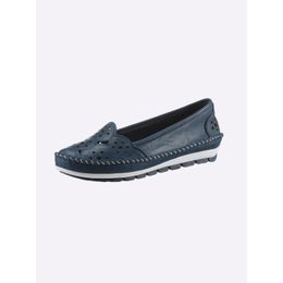 Gemini Damen Slipper mit Wechselfu&szlig;bett, dunkelblau, Gr&ouml;&szlig;e 39