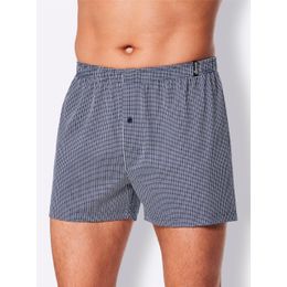 KINGsCLUB Herren Boxershorts, marine-bedruckt, Gr&ouml;&szlig;e 5