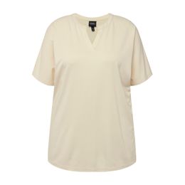 Ulla Popken Shirt Damen Gr&ouml;&szlig;e 7XL/8XL beige