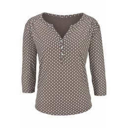 Lascana Bluse Damen Gr&ouml;&szlig;e XL taupe