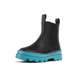 Camper Stiefel ' Brutus ' M&auml;dchen Gr&ouml;&szlig;e 38 cyanblau / schwarz