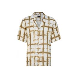 Strellson Hemd 'Cliro' Herren Gr&ouml;&szlig;e M beige / braun / wei&szlig;