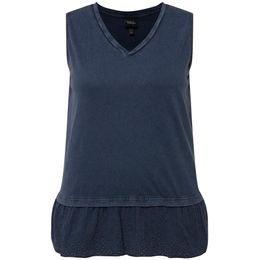 Ulla Popken Stricktop Damen Gr&ouml;&szlig;e M/L marine