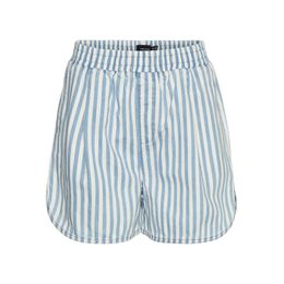 V&eacute;ro Moda Vero Moda Shorts Damen Gr&ouml;&szlig;e 36 hellblau / wei&szlig;
