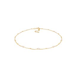 Elli Kette Damen Gr&ouml;&szlig;e 32 gold / perlwei&szlig;