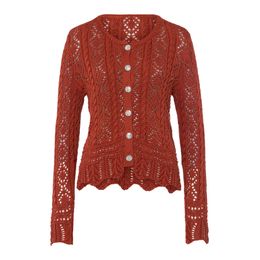 Heine Strickjacke Damen Gr&ouml;&szlig;e L rostrot