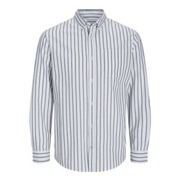 Jack & Jones Plus Jack & Jones Plus Hemd 'Oxford' Herren Gr&ouml;&szlig;e XXXL nachtblau / wei&szlig;
