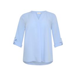 Kaffe Curve Bluse 'Mie' Damen Gr&ouml;&szlig;e 4XL blau