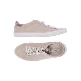 Esprit Damen Halbschuh, beige, Gr. 36