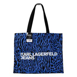 K by KARL LAGERFELD Karl by Karl Lagerfeld Damen Handtasche, blau, Gr.