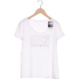 EA7 Emporio Armani Damen T-Shirt, weiß, Gr. 38