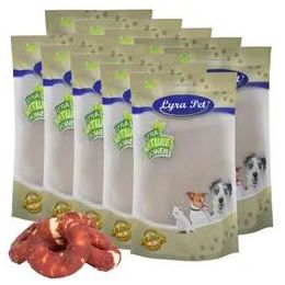 10 kg LYRA PET® Kauringe mit Entenbruststreifen