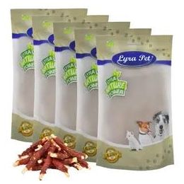 5 kg LYRA PET® Kaurollen mit Entenbruststreifen