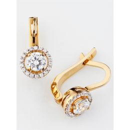 WITT Damen Ohrschmuck, Gelbgold 375, Größe 0