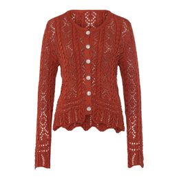 Heine Strickjacke Damen Gr&ouml;&szlig;e L rostrot