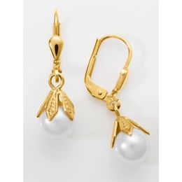 WITT Damen Ohrhänger, Gelbgold 375, Größe 0