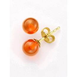 WITT Damen Ohrstecker, Gelbgold 375, Größe 0