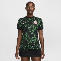 Nigeria (Damen-Team) 2024/25 Stadium Away Nike Replika Fußballtrikot mit Dri-FIT-Technologie (Damen) - Schwarz