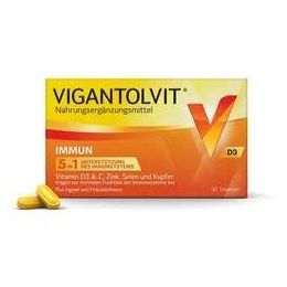 VIGANTOLVIT® VIGANTOLVIT Immun mit Vitamin D3 ,C, Zink, Selen, Kupfer 30 St