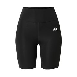 adidas Performance Sportshorts 'OPT ESS' Damen Gr&ouml;&szlig;e XS/S schwarz / wei&szlig;
