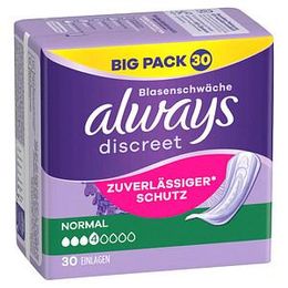 always Slipeinlagen discreet Normal, 30 St.