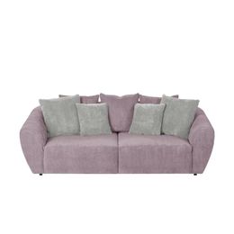 Smart Big Sofa altrosa - Cordstoff Savita ¦ rosa/pink ¦ Maße (cm): B: