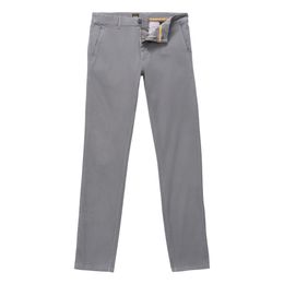 Chinohose BOSS Orange "Chino_slim" Gr. 36, Länge 34, grau (020_grey) Herren Hosen mit Gesäßtaschen