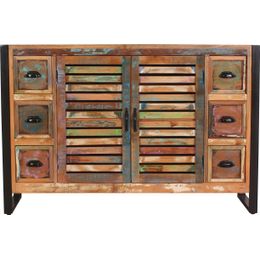 Sideboard Sit "Fiume" Sideboards Gr. B/H/T: 120 cm x 80 cm x 35 cm, 6, bunt